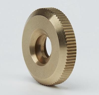 Cina 0.01mm Tolleranza Precisione parti girate Nocciolo vite Bronzo Materiale di rame in vendita