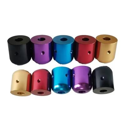 中国 High Precision Custom CNC Parts Aluminum Colorful Anodized Aluminum Turning Parts 販売のため