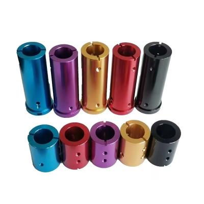 中国 High Precision Custom CNC Parts Aluminum Colorful Anodized Aluminum Turning Parts 販売のため