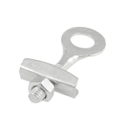 Cina Unique Bargains Silver Tone Metal Bike Bicycle Spare Parts Chain Tug Tensioner 6mm Dia. Thread in vendita