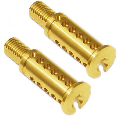 Cina Copper brass CNC milling turning High demand custom 4-axis CNC custom accessories Motorcycle accessories in vendita