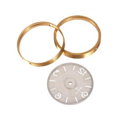 中国 Precision Metal Part Anodizing Stainless Steel Watch Parts with CNC Machining Service 販売のため
