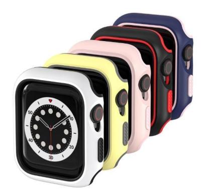 China Can Custom Drop Resistant Dual Color Protective Case TPU Protective Smart Watch Case Te koop