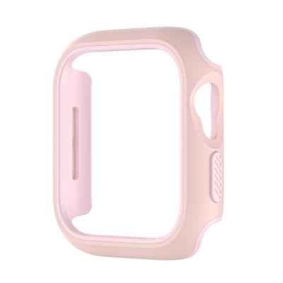 Cina Can Custom Drop Resistant Dual Color Protective Case TPU Protective Smart Watch Case in vendita