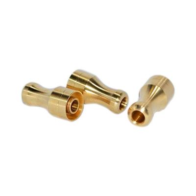 Cina Custom Electronic Cigarette 510 Thread Connect Vaporizer High Quality Stainless Steel Fit Brass Cigarette Holder in vendita
