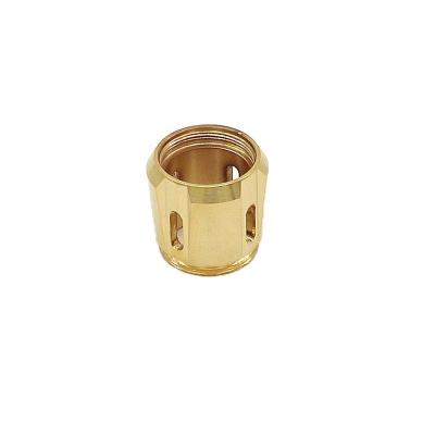China Custom CNC four-axis five-axis machining precision copper processing electronic cigarette accessories oil cover à venda