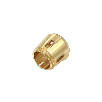 Cina Custom CNC four-axis five-axis machining precision copper processing electronic cigarette accessories oil cover in vendita