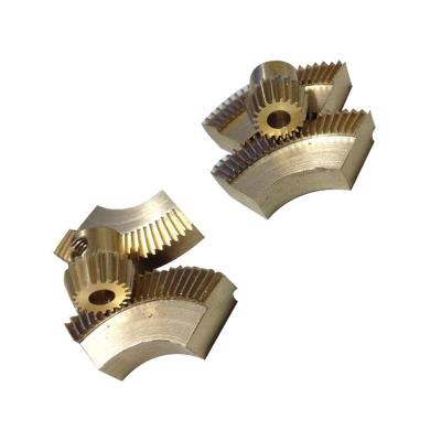 China Gespesialiseerde CNC-bewerkingsfabriek roestvrij staal Hoogprecisie Messing/Titanium versnellingsmachine onderdeel Te koop