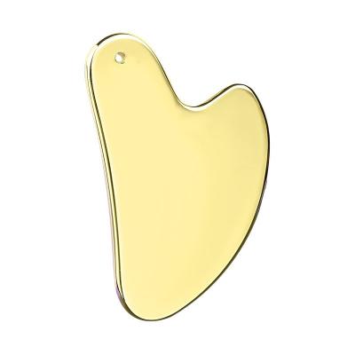 Китай Skin Care Stainless Steel Guasha Tool Jade For Face Massager And Beauty продается