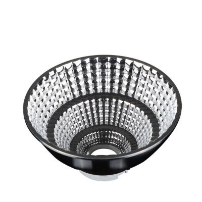 中国 CNC Machining Custom High Quality Aluminum Reflector Lamp Cup For LED Torch Light Spot Light Reflector 販売のため