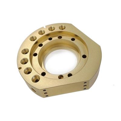 Cina Industrial Custom CNC Parts High Precision Customized Machining Metal Brass Copper Alloy Machine Part in vendita