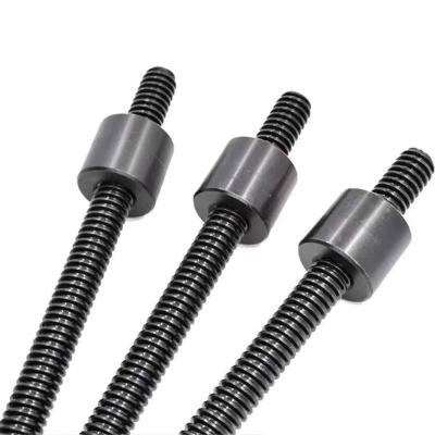 Cina Aluminum Brass Black Steel Lead Screw Cnc Lathe Trapezoidal Rod Shaft Sewing Machine Medical Equipment Use in vendita