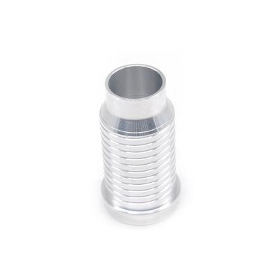 Cina Aluminum CNC Machining Service Hardware Fasteners Parts Machine Furniture Accessories Custom Pipe Thread Coupling in vendita