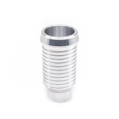 Cina Aluminum CNC Machining Service Hardware Fasteners Parts Machine Furniture Accessories Custom Pipe Thread Coupling in vendita