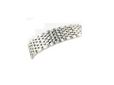Cina Custom Solid Stainless Steel Watch Bracelet Links with Deployment Buckle in vendita