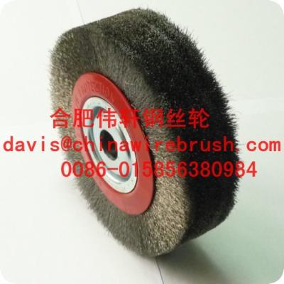 China Crimped Stainless Steel Circular Brushes for machine for sale