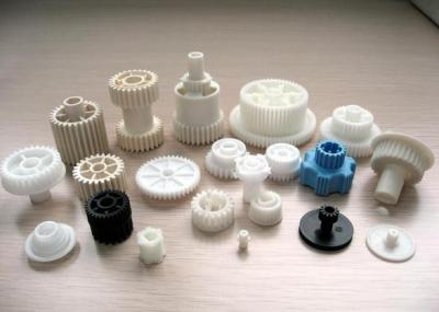 China Custom Color Injected Precision Plastic Gears Machined Parts High Precision factory