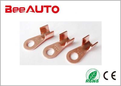China OT Model Electro Tin Plated Ring Copper Tube Terminals Ring Hole Diameter 13mm / 0.51inch for sale