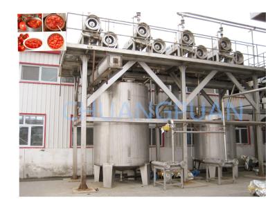 China 2-60TPH Linha de produção de pasta de tomate com sistema automático de tampa à venda