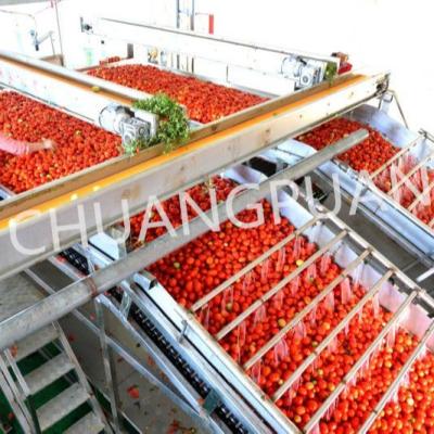 Cina Linea di produzione di pomodori ad alta velocità sterilizzatore a tubo in tubo 2-20T/h Velocità di riempimento in vendita