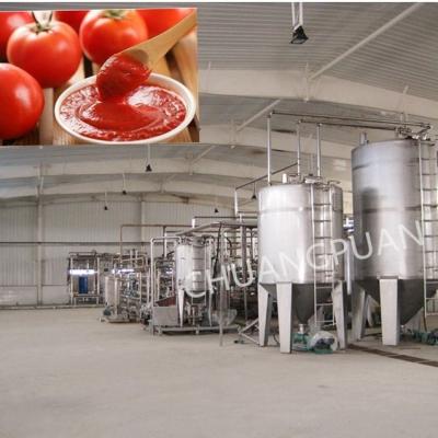Cina Linea di produzione di pasta di pomodoro Velocità di riempimento 2-20T/h 5-1000L Sacchetto asettico in vendita