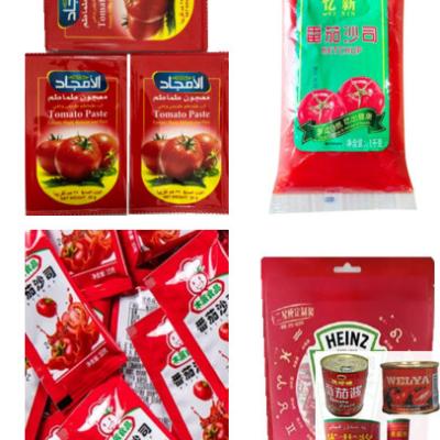 Cina Sachet 120g Dimensione del pacchetto Salsa di pomodoro Linea di produzione Materiale in acciaio inossidabile in vendita