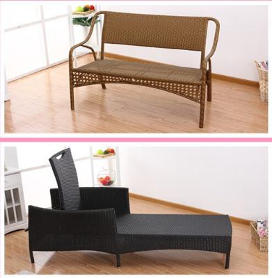 China summer swimming garden patio pool rattan chaise lounge for sale