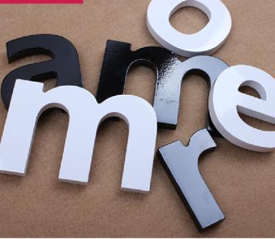 China Best Christmas Gift Wooden 3D Alphabet letters for Home Decoration Wooden Crafts for sale