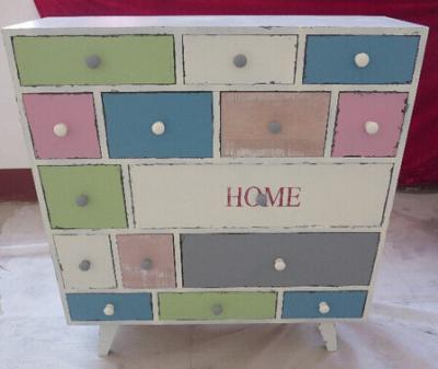 China Vintage Chic Wooden Cabinets with Many Small Drawers for sale