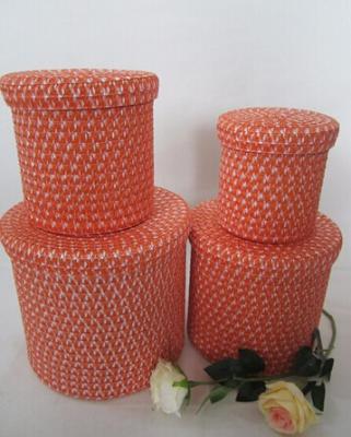 China Handmade PP Crochet Basket for sale