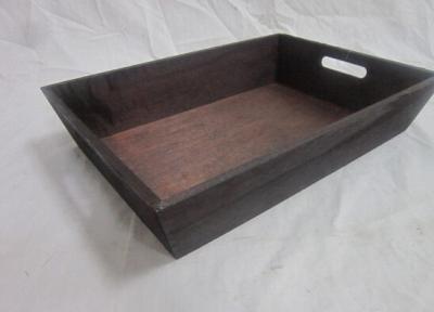 China Homes and Gardens Wooden Milk box, Brown for sale