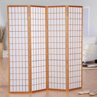 China New Style Wooden Foldable Movable Beach Outdoor Room Divider Screens For Rooms for sale