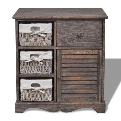 China Maize Straw Drawers Cabinet Cupboard Living Room Furniture for sale