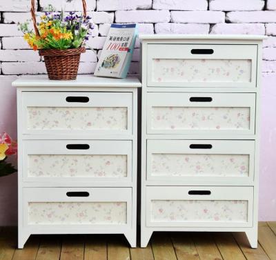China Antique White Wood Box Drawer Bedroom Furniture Hobby Lobby Cabinets for sale