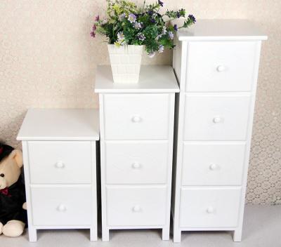 China White Wooden Drawer Bedroom Corner Cabinet Living Room Furniture for sale