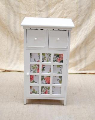 China White Drawers Wooden Box Handmade Storage Cabinet for sale