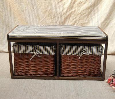 China Wooden Drawers Bench Storage Cabinet Shoe Accessory for sale