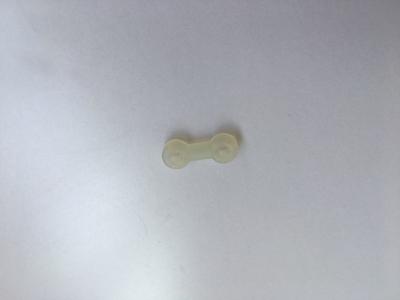 China Clear Color Auto Rubber Parts Flexible Low Compression Set With Two Holes for sale