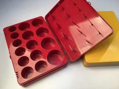 China Multifunctioneel Universeel de Rode Kleuren Plastic/Rubbermateriaal van de O-ringsuitrusting Te koop