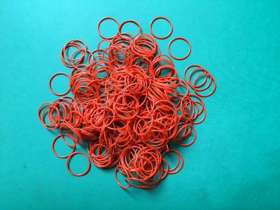 China 18x1mm O-ringen van het Weerbestendigheids de Rode Silicone Te koop