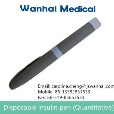 China Disposable insulin pen (Quantitative)/plastic injection pen for sale