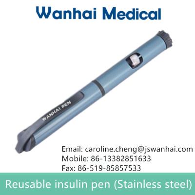 China Reusable insulin pen (Stainless steel) for sale