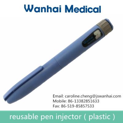 China reusable insulin pen/plastic injection pen for sale