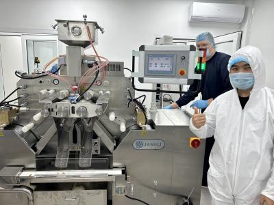 China JL150III Servo Softgel Encapsulation Machine Designed for Daily Softgel Production with Stable Gelatin Flow and Consistent Filling for sale