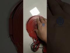 110v 200v 240v softgel encapsulation machine parts silicon cloth heater for gel transfer pipe