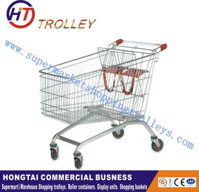 Cina Stile europeo del grande di acciaio del filo di acquisto del carrello di acquisto carretto del carrello spiegato in vendita