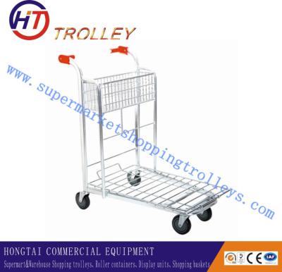Cina Carrelli d'acciaio di acquisto della sala d'esposizione/officina/supermercato cromati in vendita