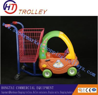Cina Polvere del carrello dell'acquisto dei bambini di plastica protettivi UV del supermercato placcata in vendita