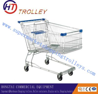 Cina Grandi carrelli d'acciaio di acquisto del supermercato, carrelli del metallo in vendita