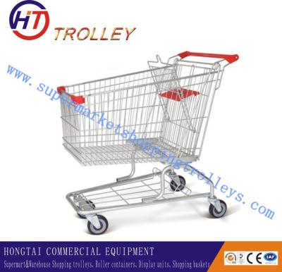 Cina Tipo di placcatura dello zinco spiegato carrello del carrello del supermercato di Walmart in vendita